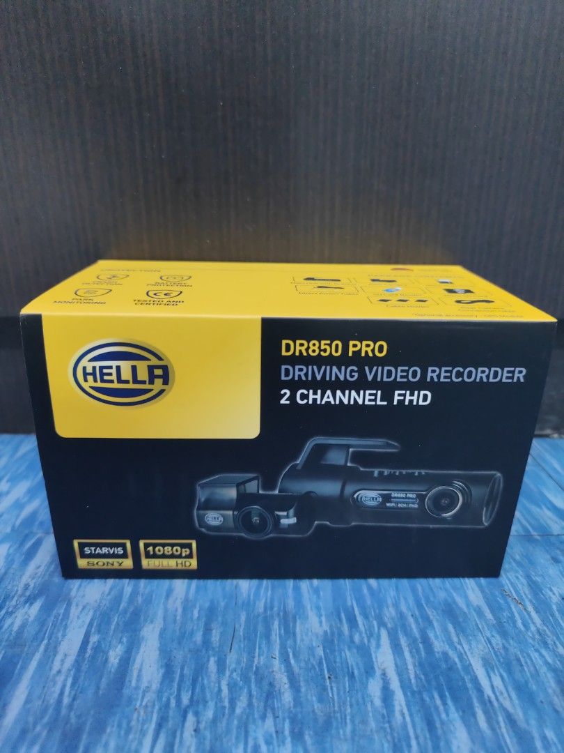Hella DR850pro front and back recording camera, Car Accessories ...
