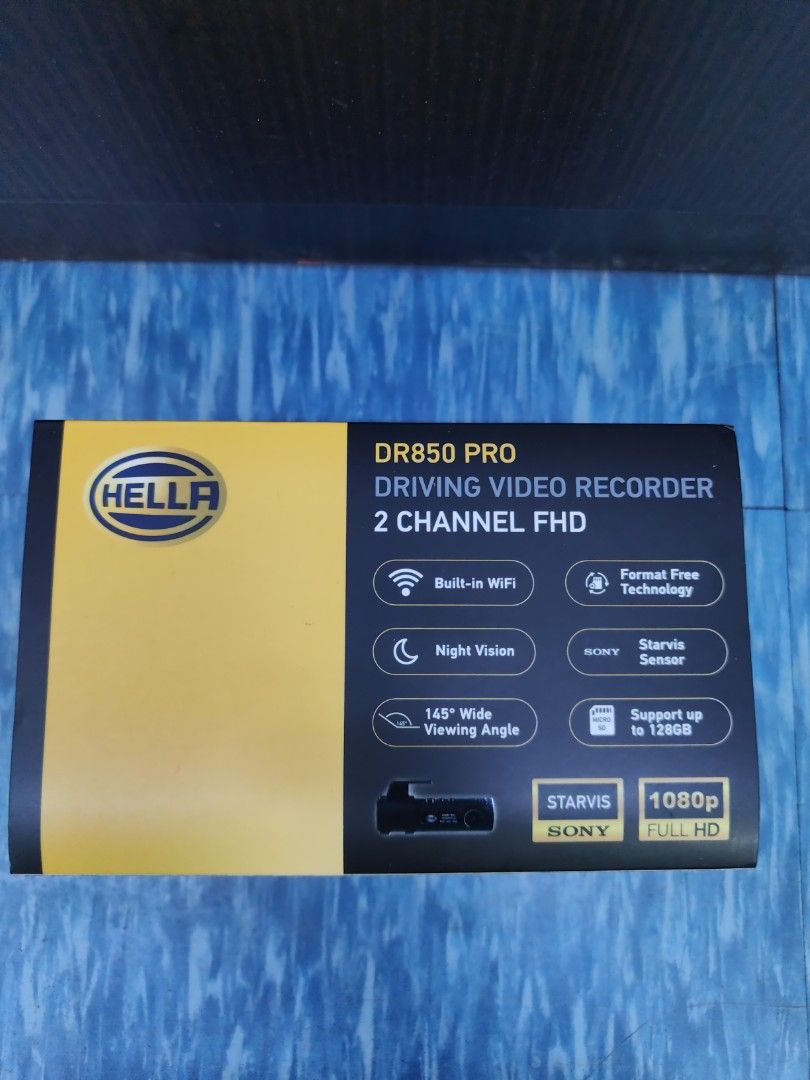 Hella DR850pro front and back recording camera, Car Accessories ...