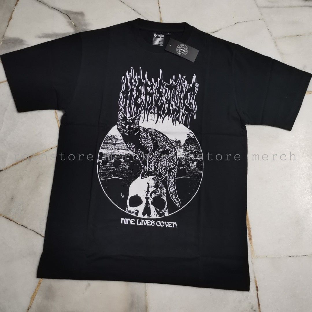 heretic, Men's Fashion, Tops & Sets, Tshirts & Polo Shirts on Carousell