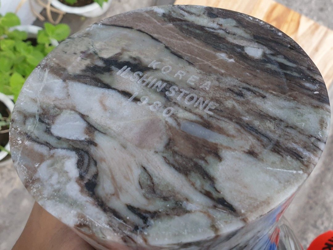 Ilshin Stone Marble Vase, Furniture & Home Living, Home Decor, Vases ...