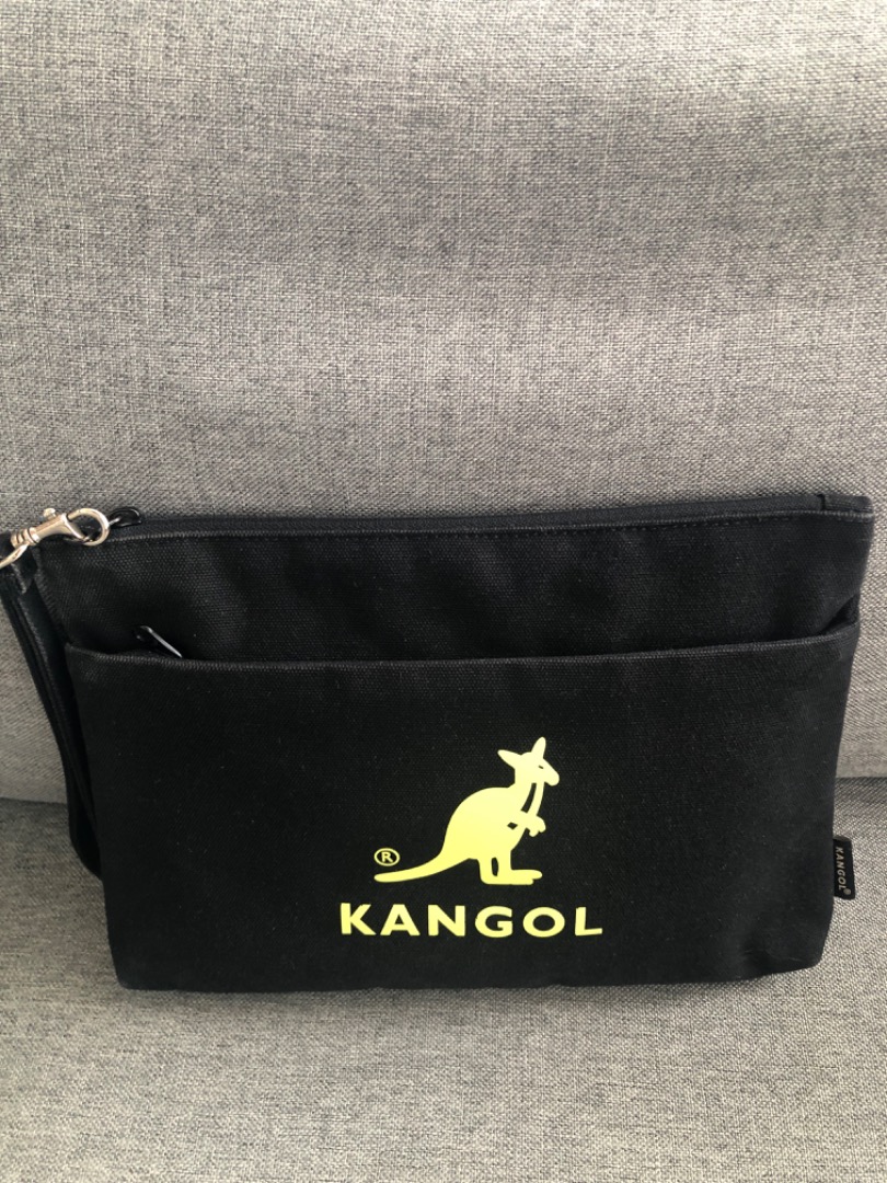 KANGOL pouch, Women's Fashion, Bags & Wallets, Purses & Pouches on ...
