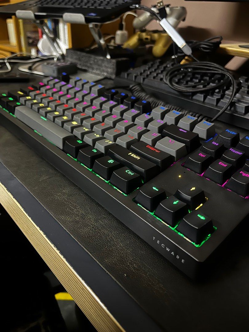 Keyboard Phantom+ Elite (87 keys) - Pink Switches, Computers & Tech ...