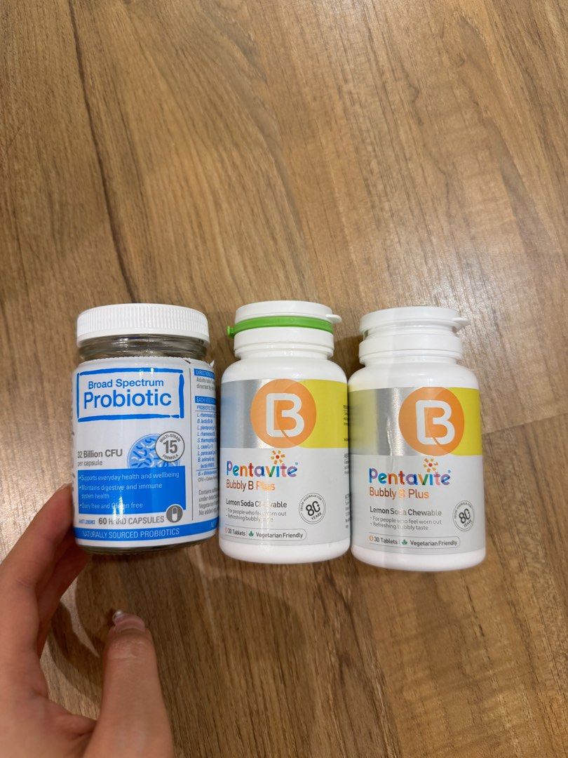 Lifespace Probiotics Pentavite B Plus, Health & Nutrition, Health ...