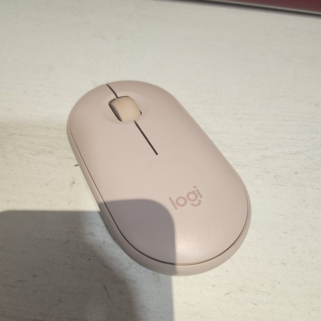 Logitech Pebble Wireless Mouse M350 Pink PRE LOVED, Elektronik, Bagian Komputer & Aksesoris di ...