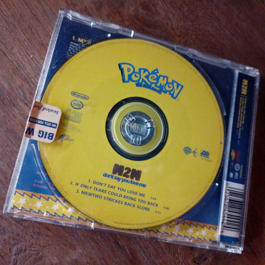 M2M - Don't Say You Love Me (CD, Single) — Pokémon: The First Movie ...