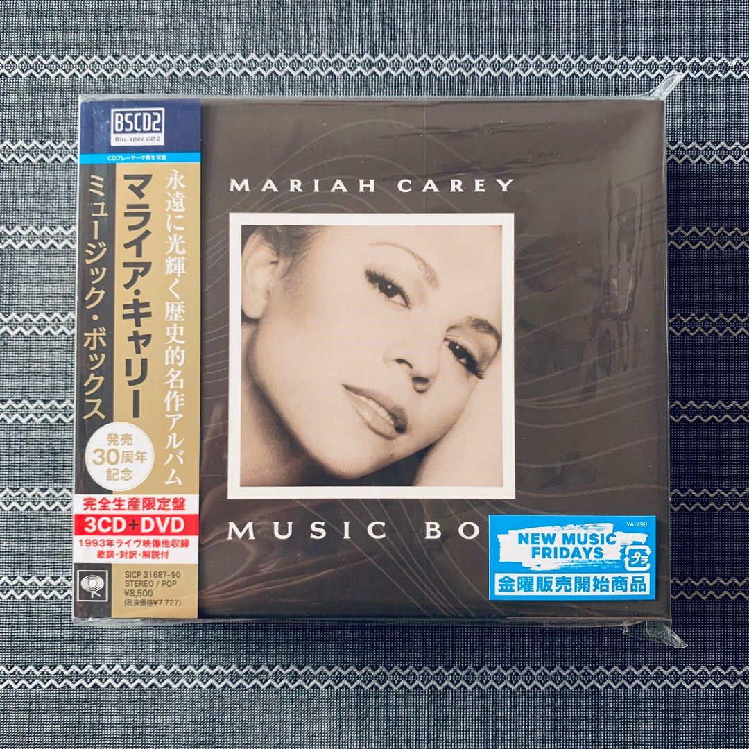 Mariah Carey - Music Box: 30th Anniversary (Limited Edition) [Japan Edition] 3 CD + DVD, Hobbies ...