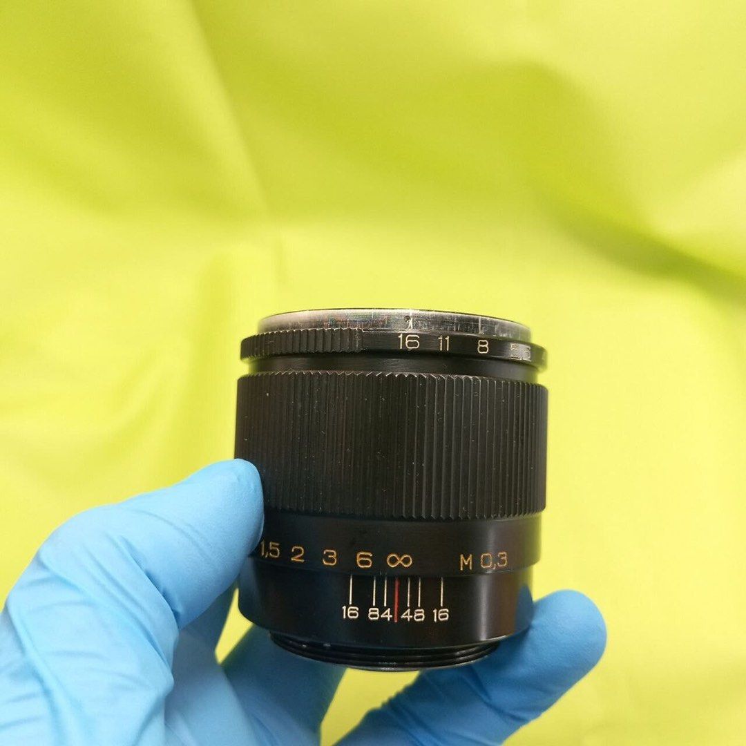 MC Industar 61 LZ f2.8 50mm M42 USSR Macro 808243 Starry bokeh Two Caps, Photography, Lens ...