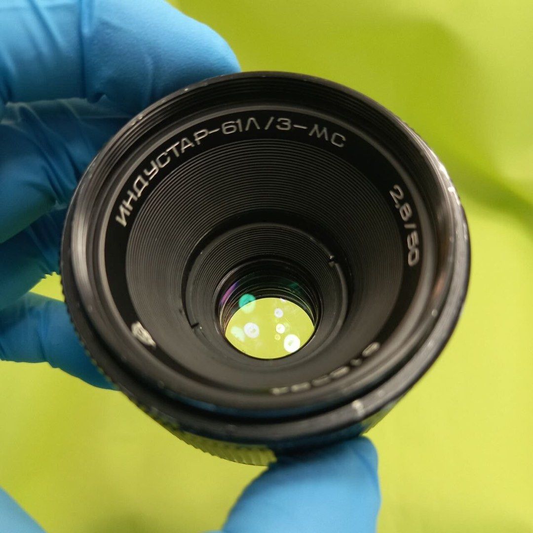 MC Industar 61 LZ f2.8 50mm M42 USSR Macro 808243 Starry bokeh Two Caps, Photography, Lens ...