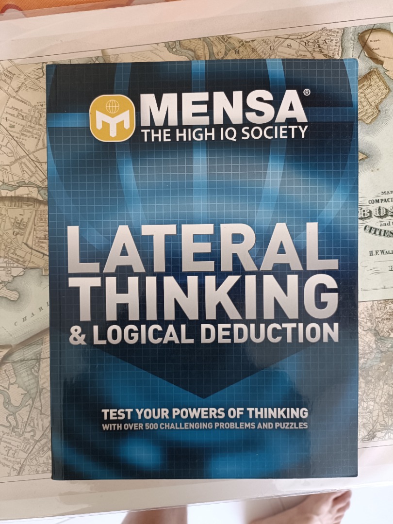 Mensa Lateral Thinking and Logical Deduction, Hobbies & Toys, Books ...