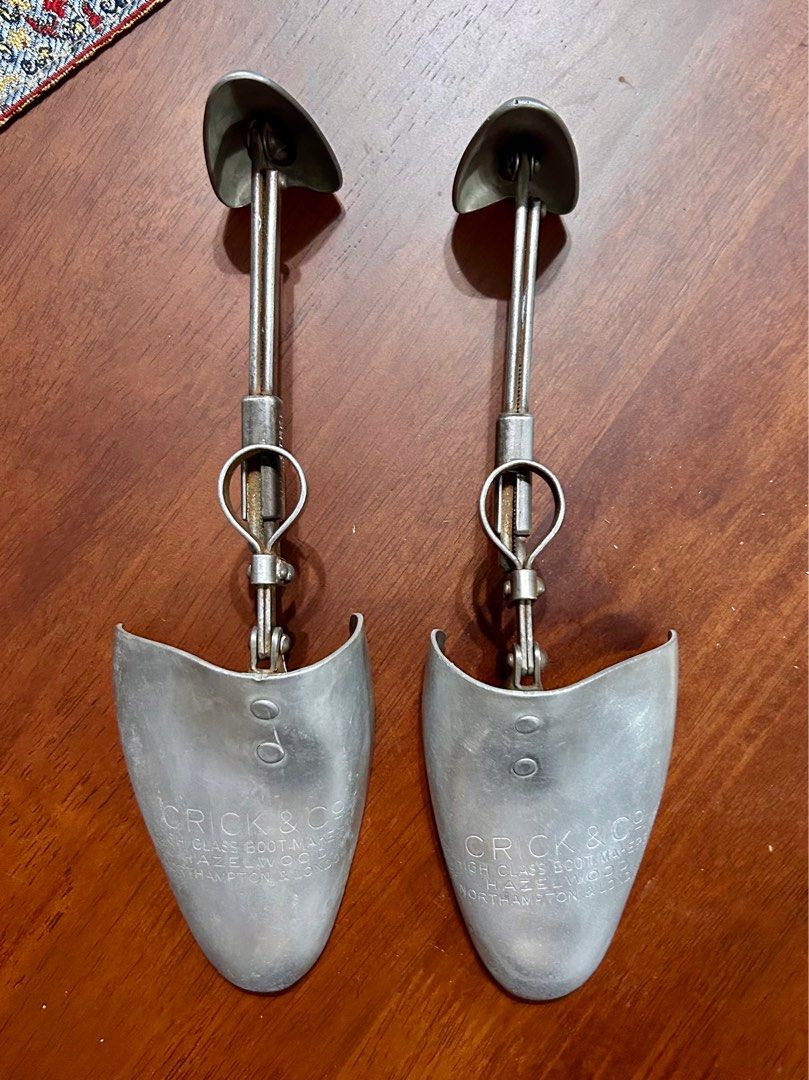 Metal shoe tree vintage england, Men's Fashion, Footwear, Shoe inserts ...