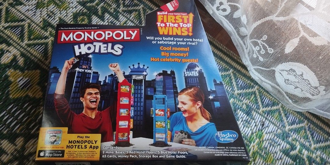 MONOPOLY HOTELS, Hobbies & Toys, Toys & Games on Carousell