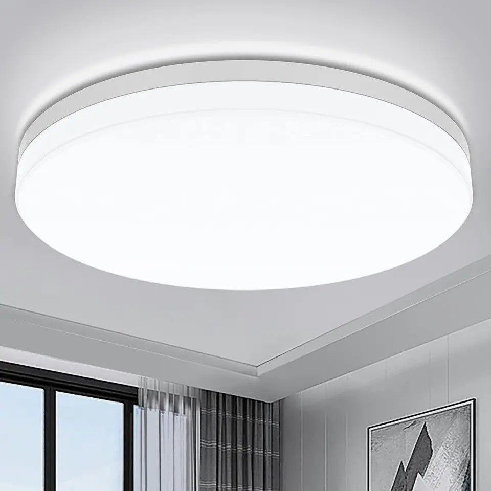 LED ceiling light 48 Watt 30cm 6500K, Furniture & Home Living, Lighting ...