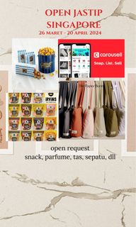 harga terjangkau untuk "jastip singapore" | Makanan & Minuman ...
