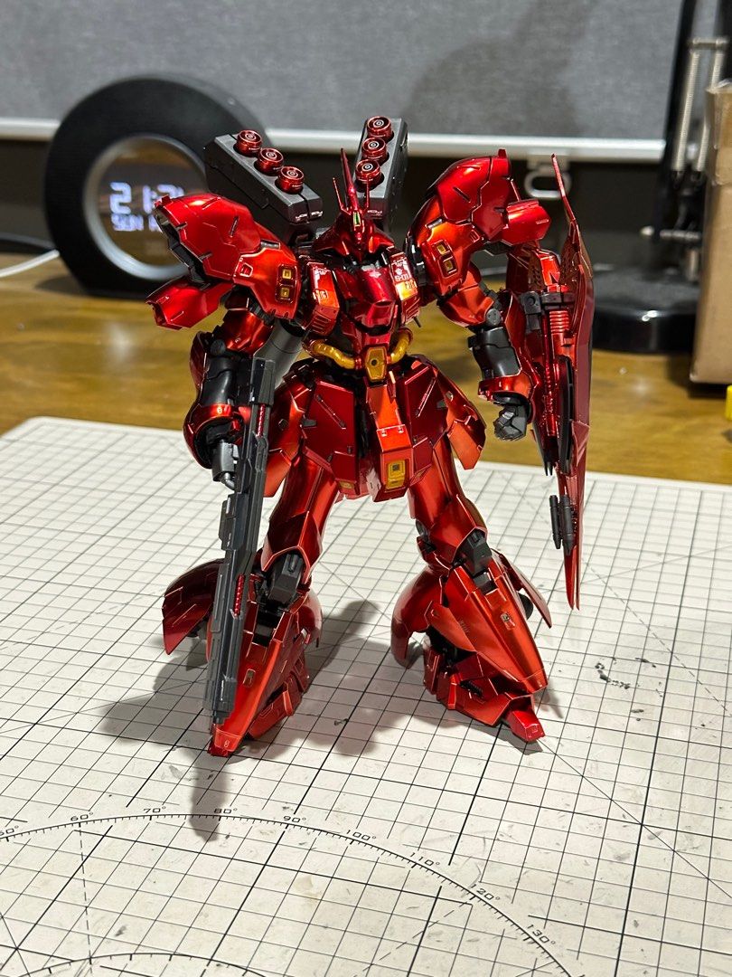 P Bandai RG Sazabi Special Coating, Hobbies & Toys, Toys & Games on ...