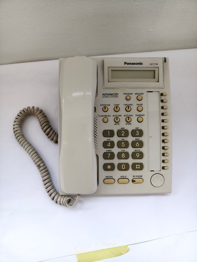 Panasonic Digital Phone KX-T7730X, Computers & Tech, Office & Business ...