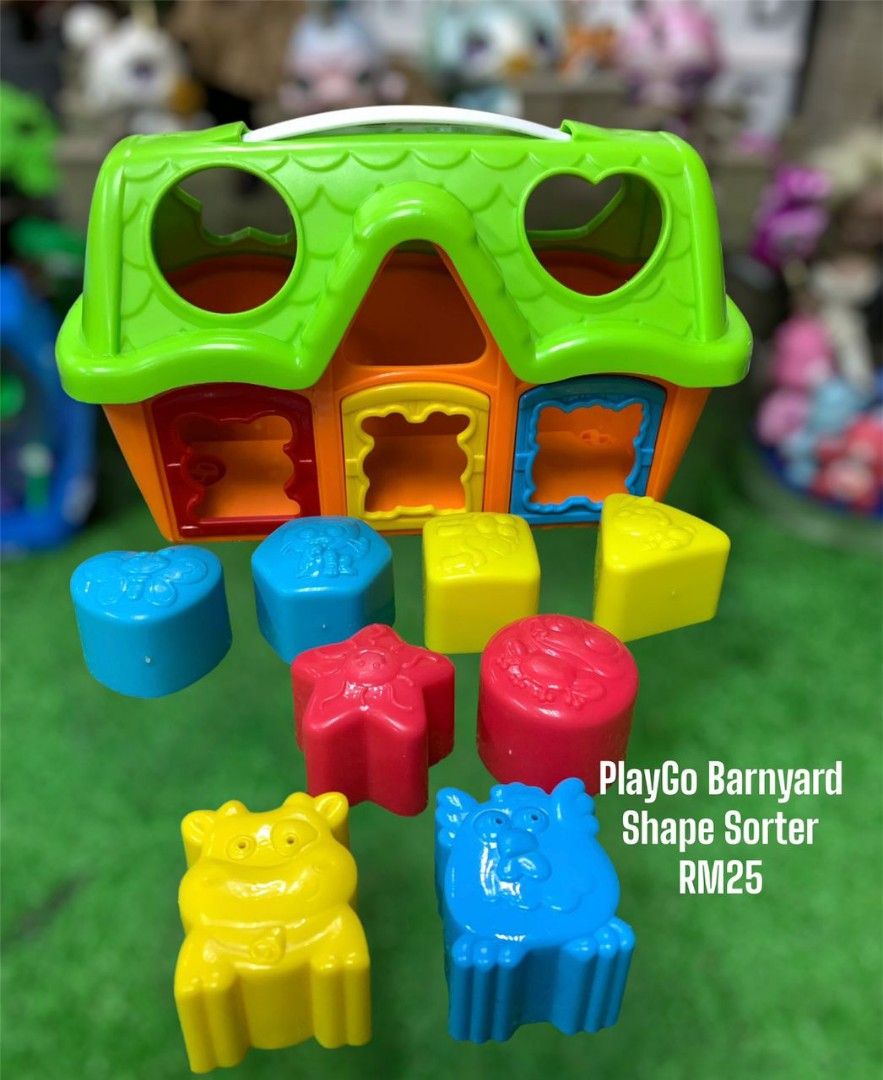 Playgo Barnyard Shape Sorter, Hobbies & Toys, Toys & Games on Carousell