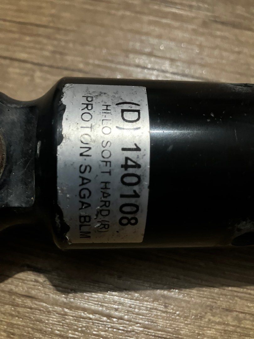 Proton Saga D2 Racing Hi-Lo Soft Hard Adjustable Absorber, Auto ...