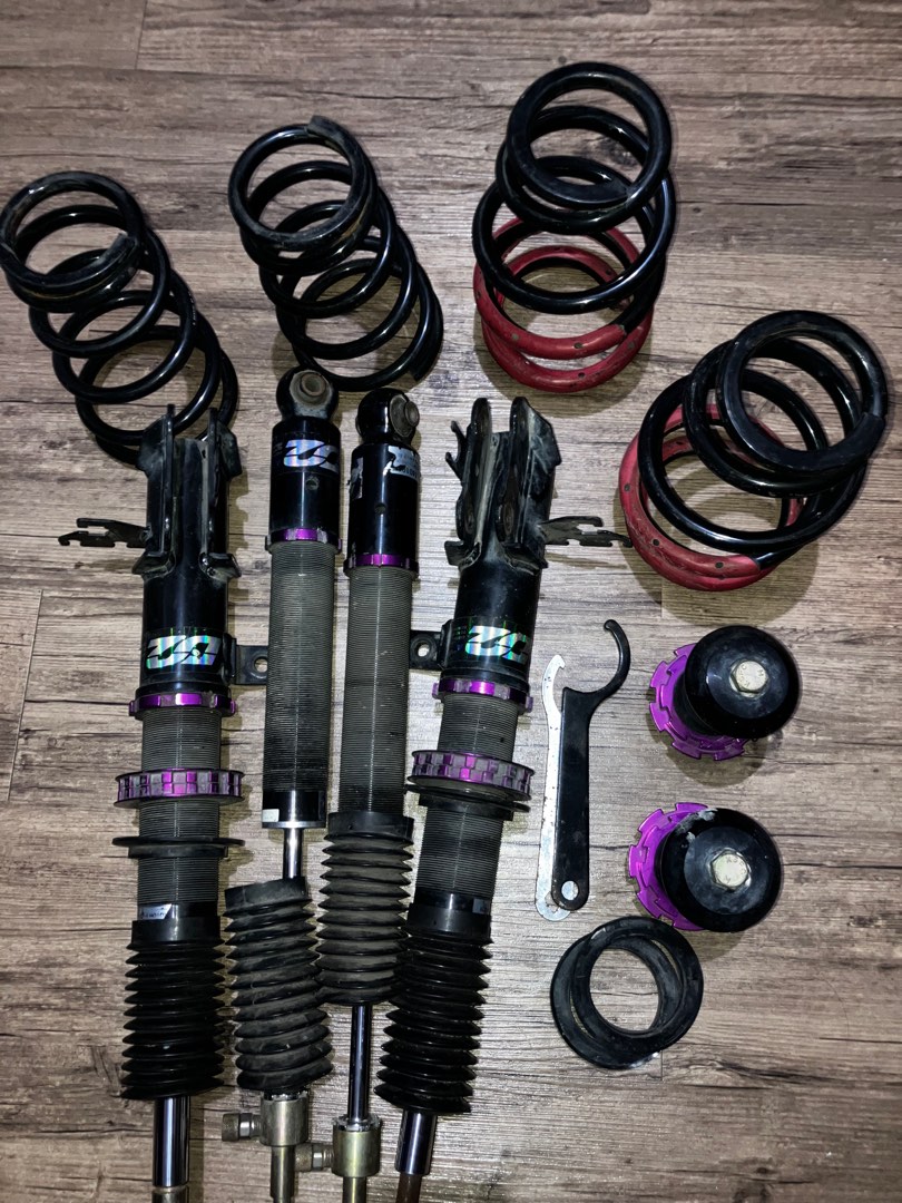 Proton Saga D2 Racing Hi-Lo Soft Hard Adjustable Absorber, Auto ...