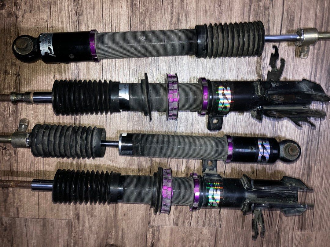 Proton Saga D2 Racing Hi-Lo Soft Hard Adjustable Absorber, Auto ...