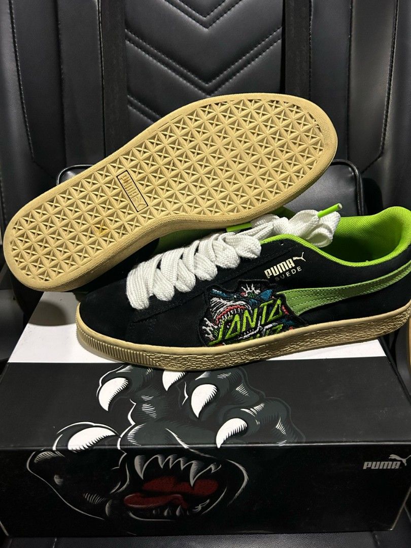 Puma Suede x Santa Cruz, Men's Fashion, Footwear, Sneakers on Carousell