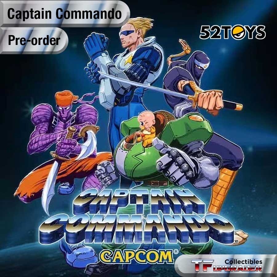 [Closed] 52 Toys FigLite Captain Commando 1/18 Ginzu, Mack, Captain ...