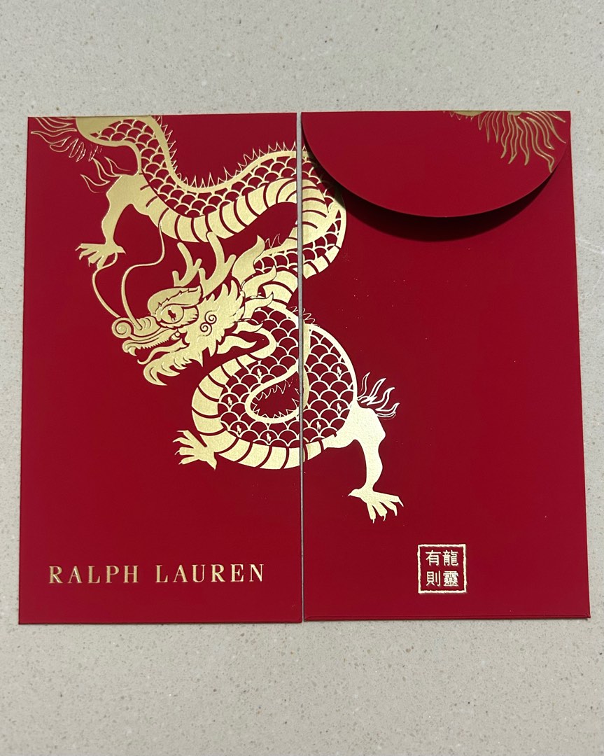 Ralph Lauren 2024 red packet, Hobbies & Toys, Stationery & Craft, Art ...