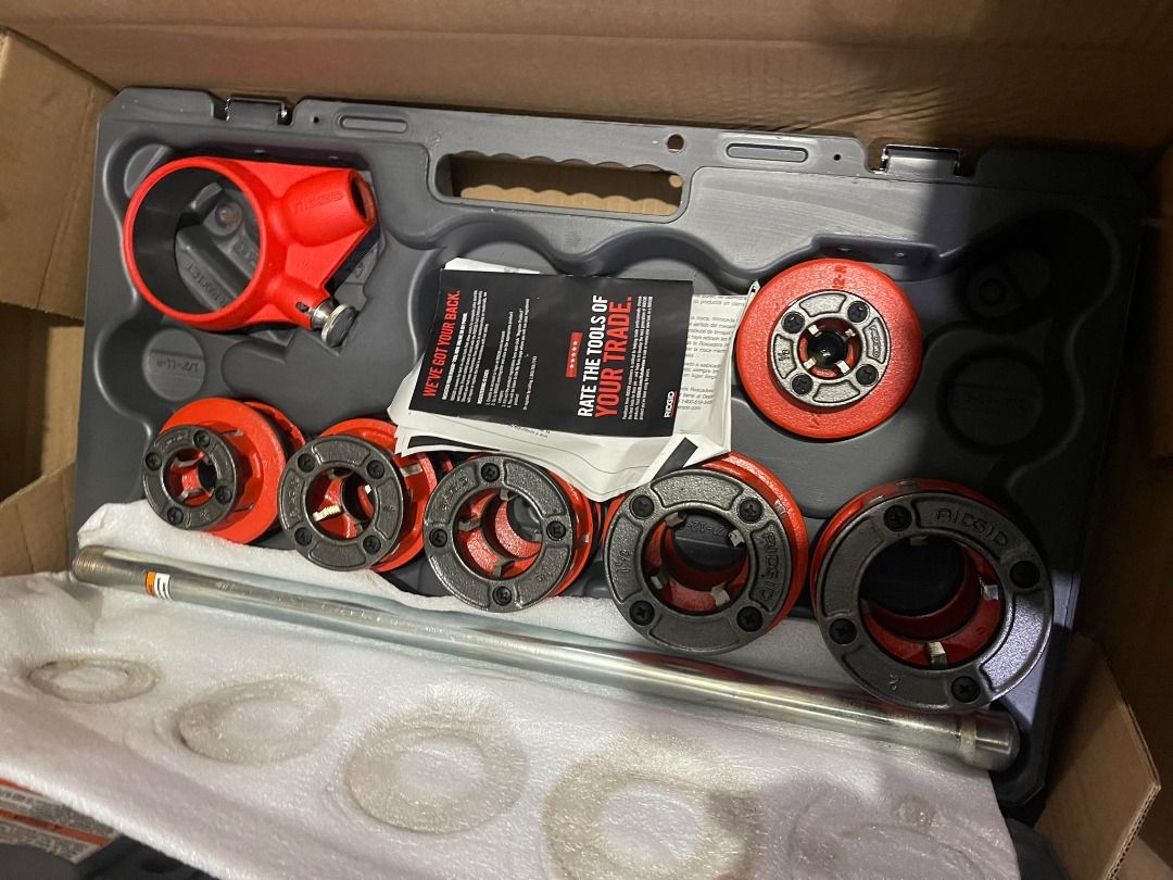 Ridgid Manual Pipe Threader, Commercial & Industrial, Construction ...