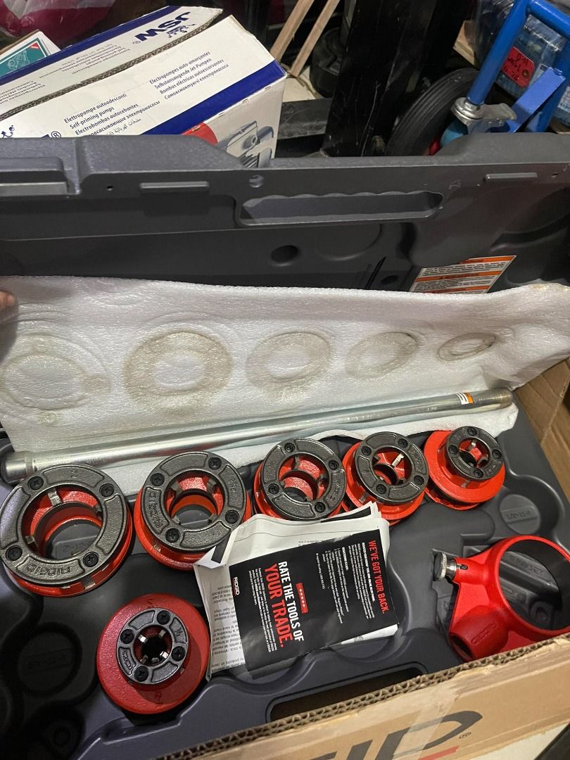 Ridgid Manual Pipe Threader, Commercial & Industrial, Construction ...