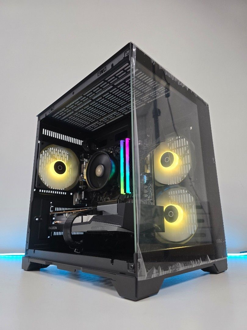RYZEN 5 7600 + RX 7600 XT Custom Gaming PC - customizable to RTX 4070 ...