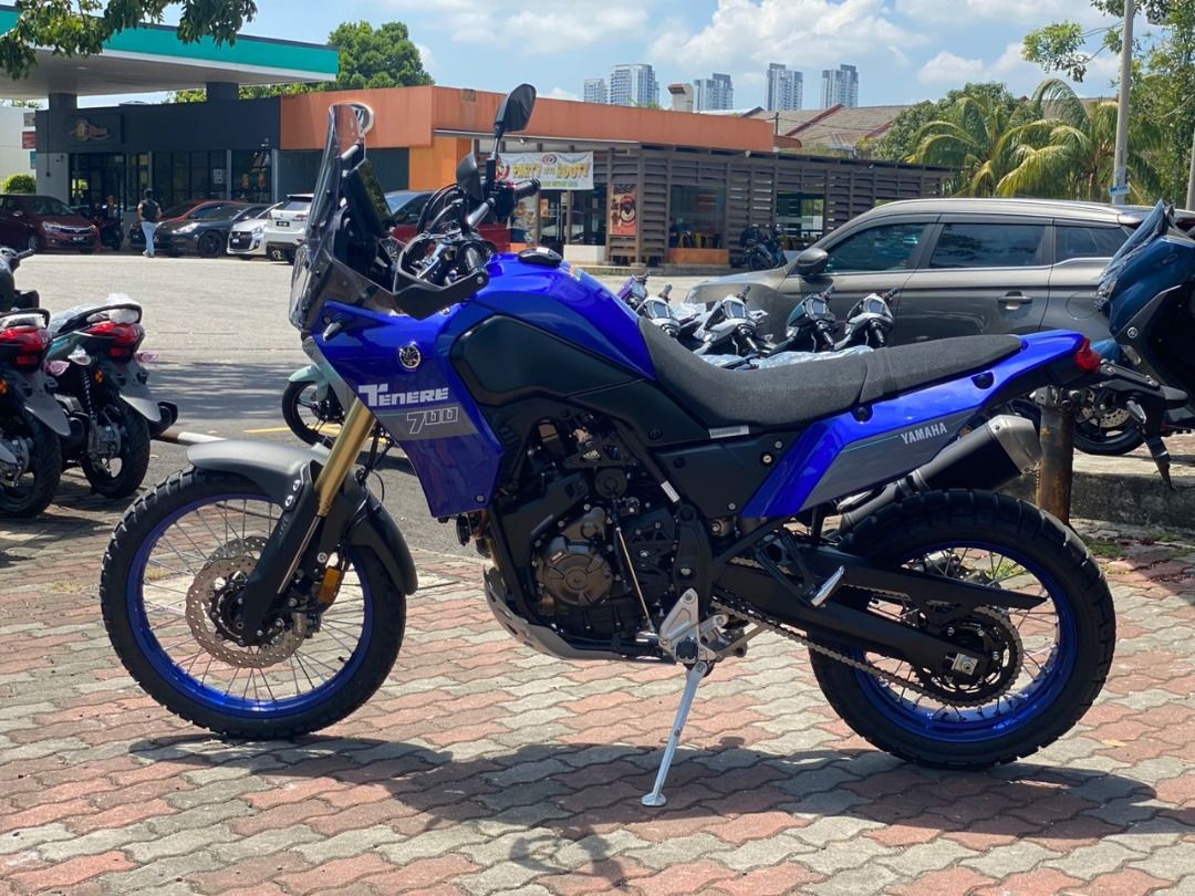 SCRAMBLER YAMAHA TENERE 700 BLUE READY TSOCK CASH & LOAN AVAILABLE FREE ...
