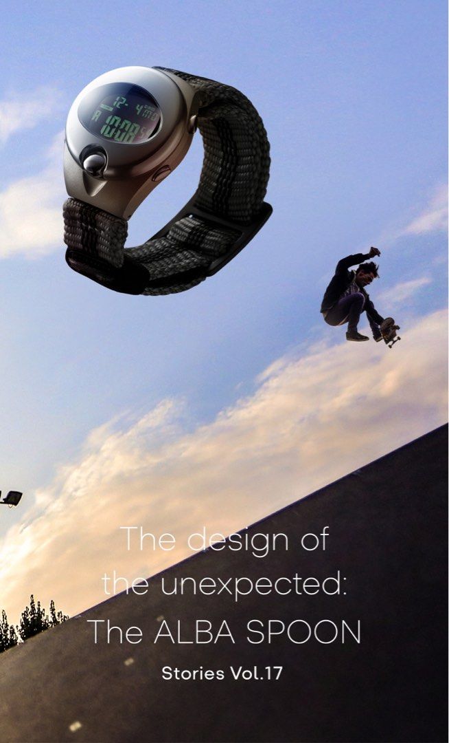 Seiko Alba Spoon Gorpcore Y2K, Fesyen Pria, Jam Tangan di Carousell