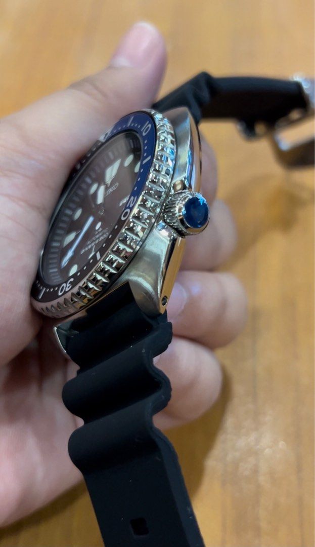 Seiko Turtle Batman Diver, Men's Fashion, Watches & Accessories ...