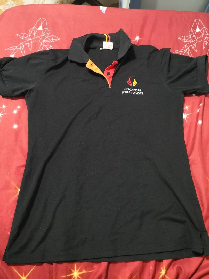 Singapore Sports School Polo Shirt, Men's Fashion, Tops & Sets, Tshirts ...