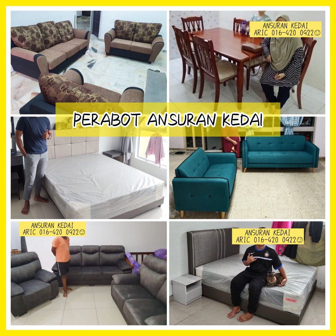 Sofa Ansuran Kedai, Furniture & Home Living, Furniture, Sofas on Carousell