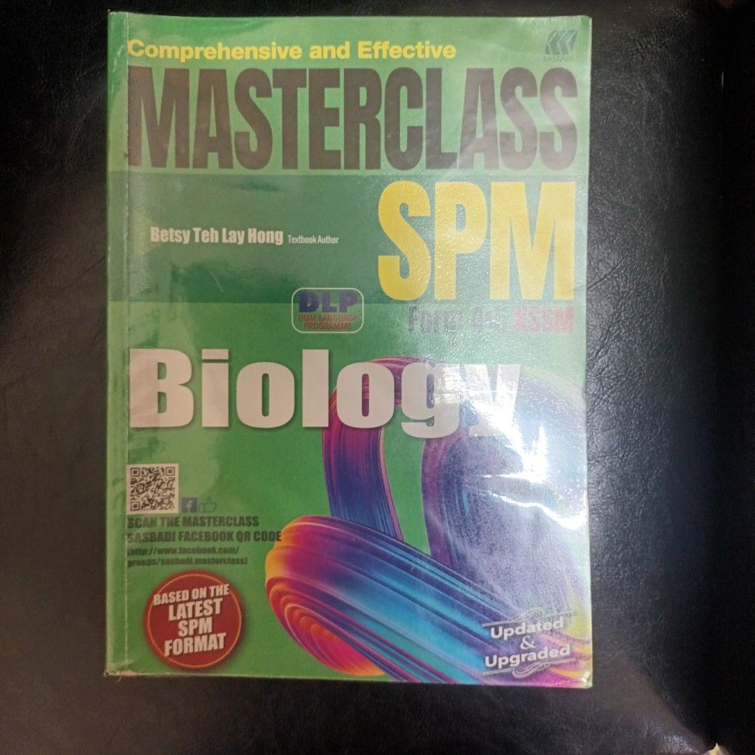 SPM BIOLOGY MASTERCLASS, Hobbies & Toys, Books & Magazines, Textbooks ...