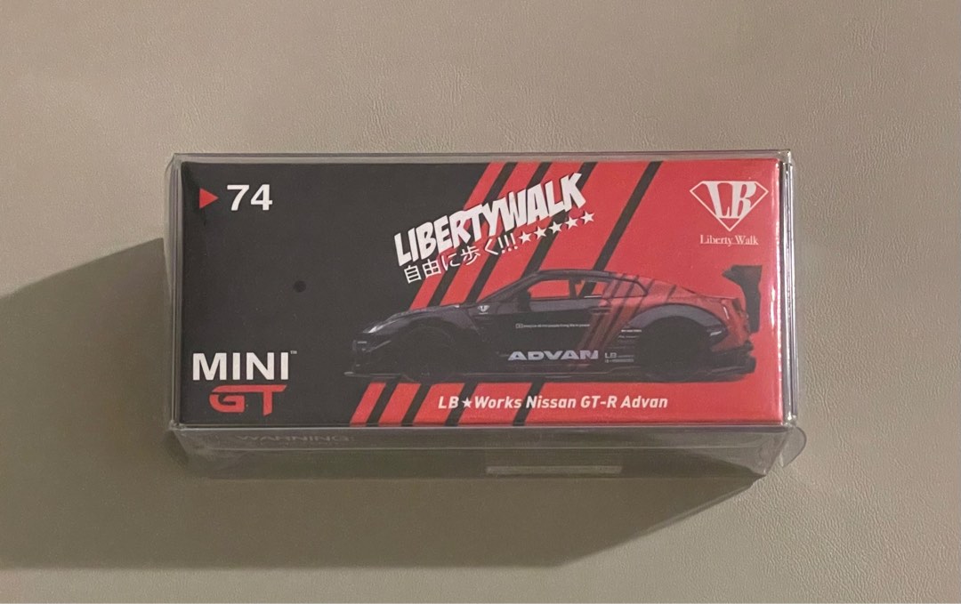 (Sold) [Unsealed] Mini GT Minigt Liberty Walk Nissan GT-R GTR R35 1:64 LB WORKS TSM Advan ...