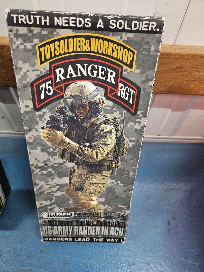 Toy Soldier US Army Ranger in ACU [1:6 scale], Hobbies & Toys, Toys ...