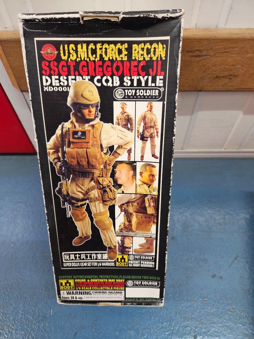 Toy Soldier USMC Recon Desert CQB Style [1:6 scale], Hobbies & Toys ...