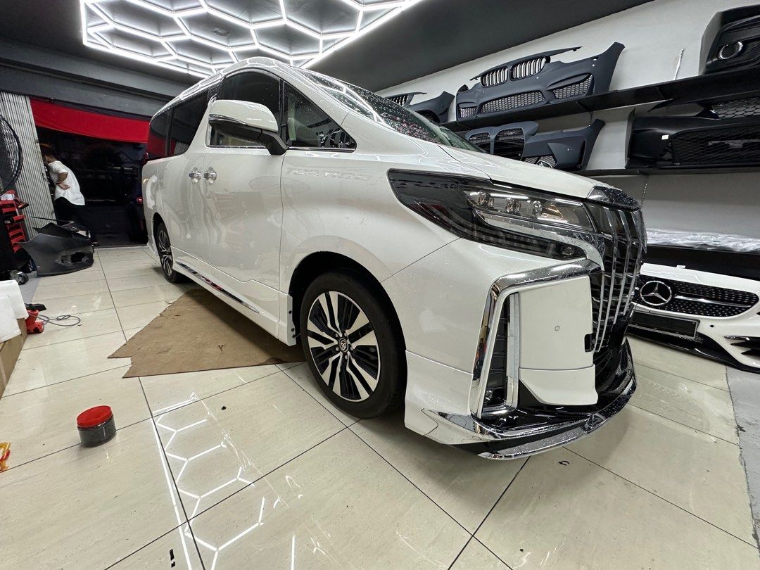 Toyota alphard agh30 modelista bodykit, Car Accessories, Accessories on ...