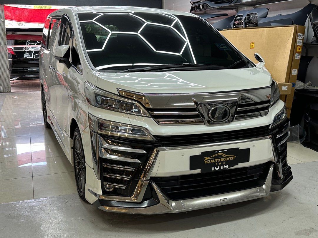Toyota vellfire agh30 modelista bodykit, Car Accessories, Accessories on Carousell