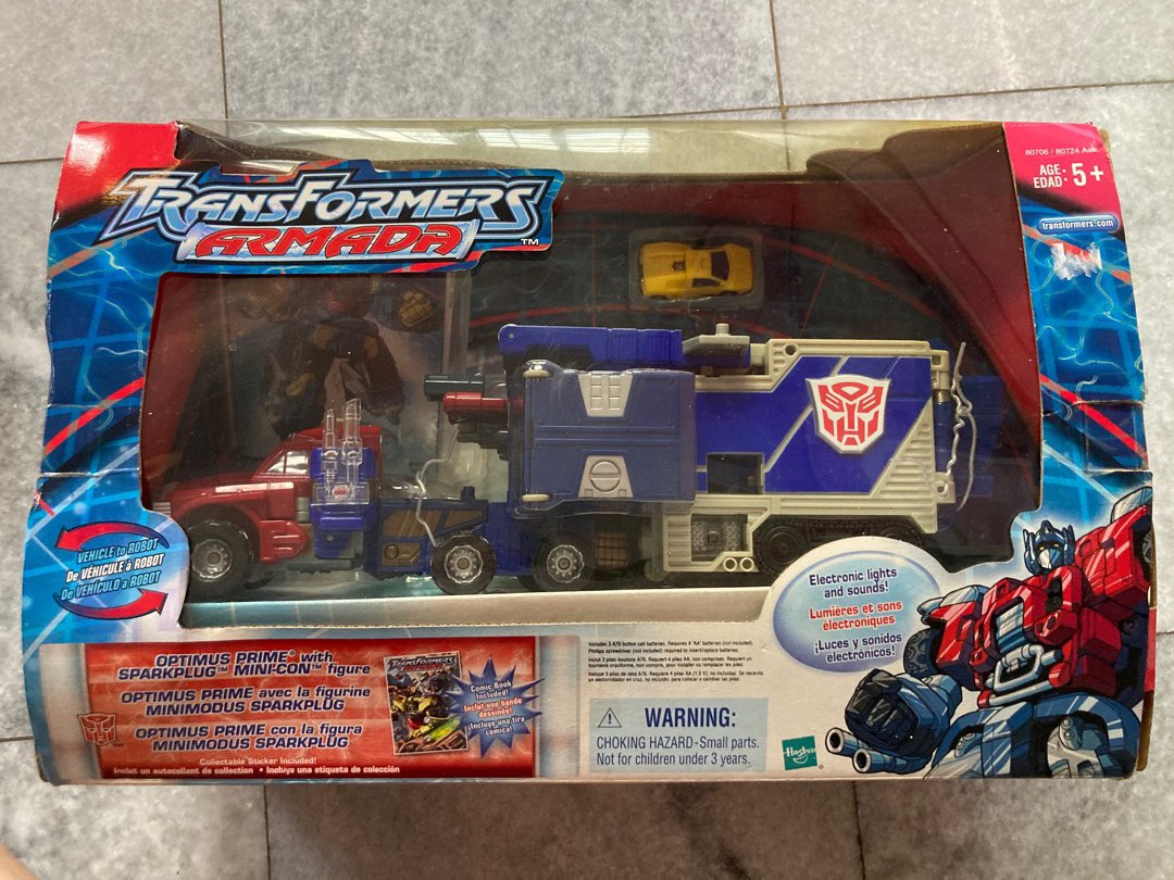 Transformers Hasbro 2002 Armada Optimus Prime (Please Read), Hobbies ...