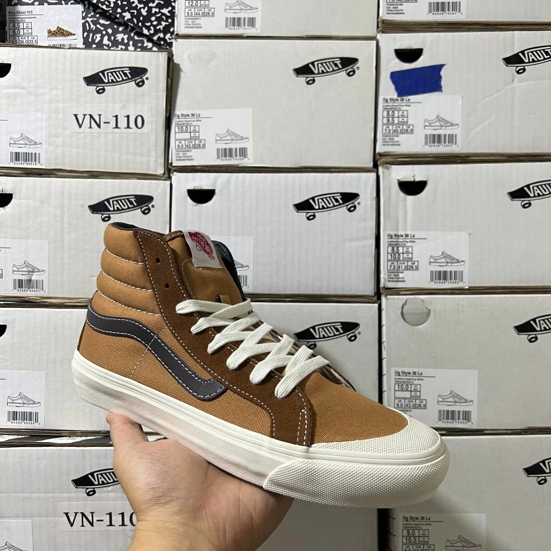 Vans OG Style 138 LX Sk8-HI ☕️ Coffee bean /Brown, Men's Fashion ...