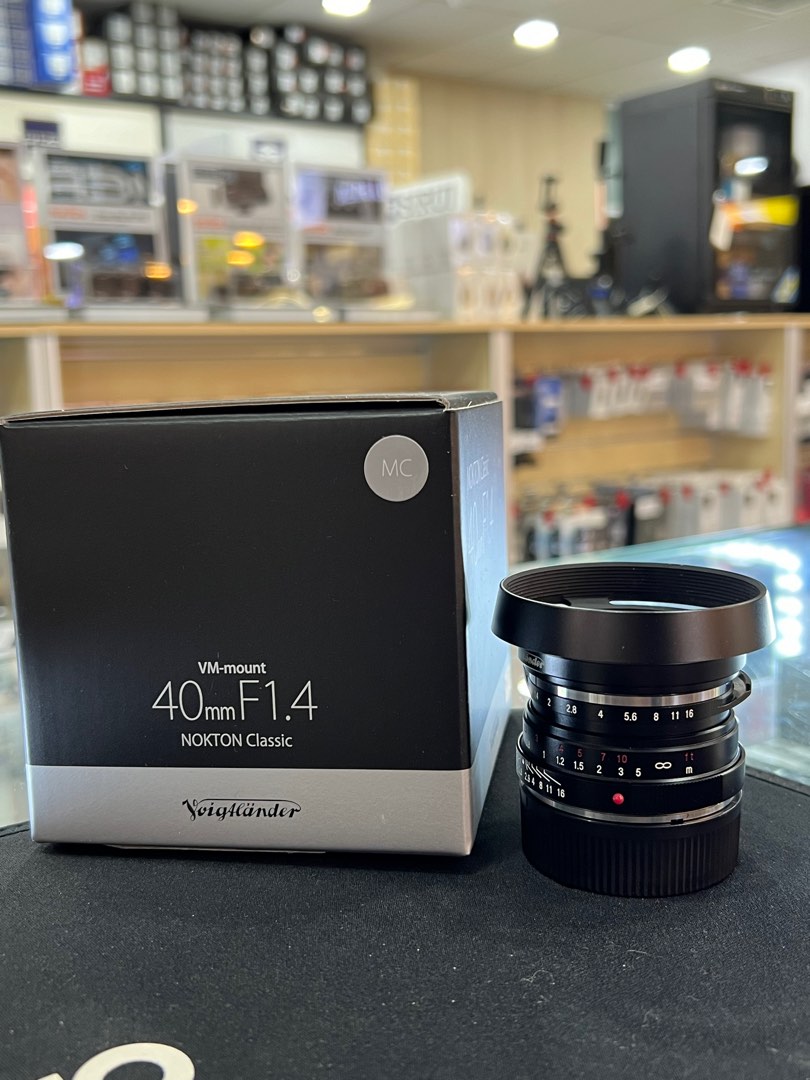 Voigtlander Nokton Classic 40mm f1.4 MC Lens VM-Mount, Photography ...