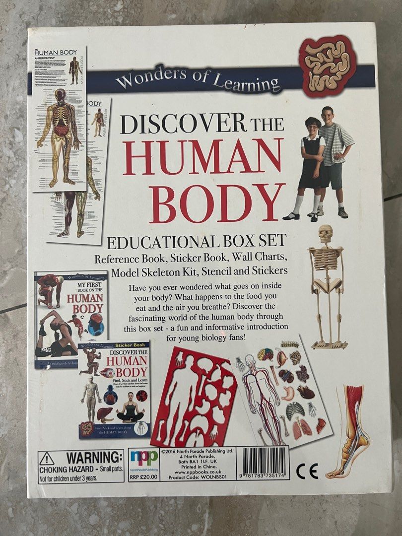 Wonders of Learning - Discover the Human Body - Educational Box Set - A ...
