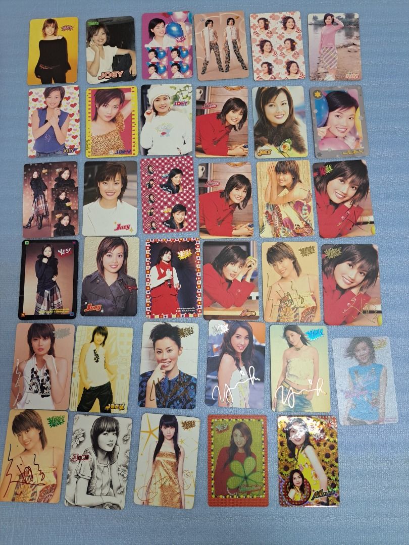 Yes! Card 容祖兒 x28/ 鄭希怡 x3/ 鄧麗欣 x2 / 楊千樺 x1 / 關心研 x1 共35張, 興趣及遊戲, 收藏品及 ...