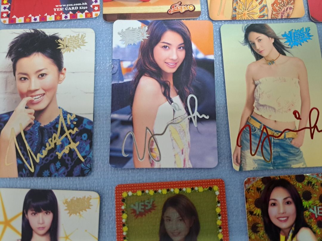 Yes! Card 容祖兒 x28/ 鄭希怡 x3/ 鄧麗欣 x2 / 楊千樺 x1 / 關心研 x1 共35張, 興趣及遊戲, 收藏品及 ...