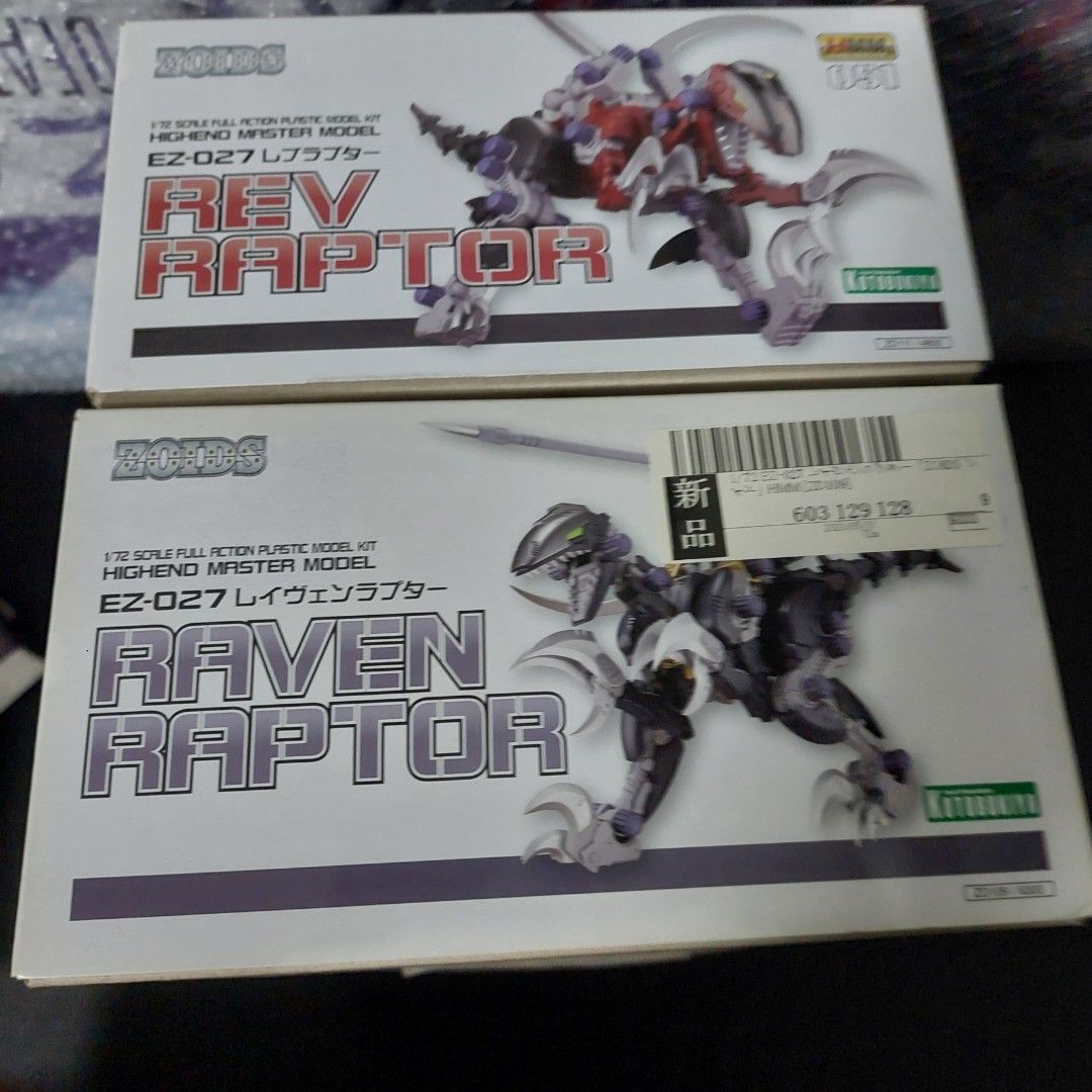 Zoids HMM Raven Raptor & Rev Raptor, Hobbies & Toys, Toys & Games on ...