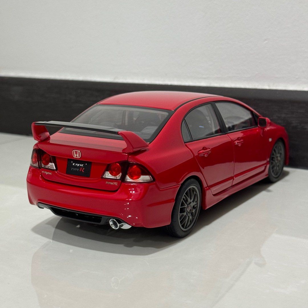 1/18 Well Honda Civic Type R FD2R (Red), Hobbies & Toys, Toys & Games ...