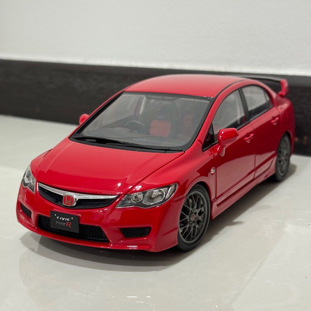 1/18 Well Honda Civic Type R FD2R (Red), Hobbies & Toys, Toys & Games ...