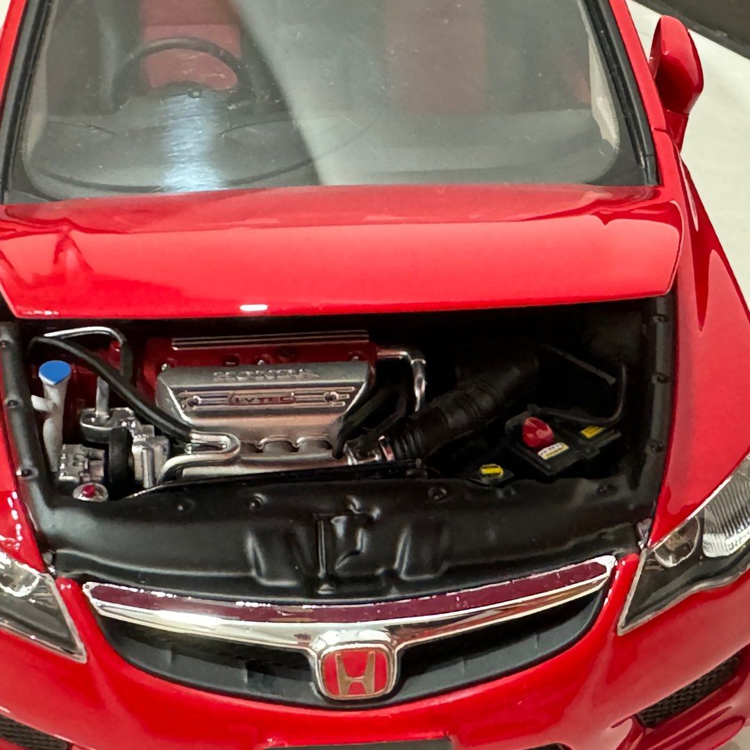 1/18 Well Honda Civic Type R FD2R (Red), Hobbies & Toys, Toys & Games ...